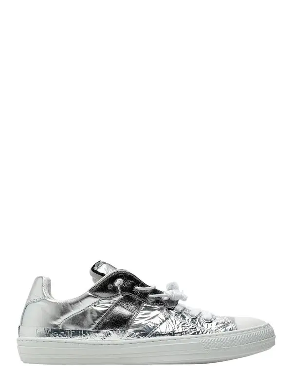 MAISON MARGIELA Evolution Low Top Sneakers - Silver