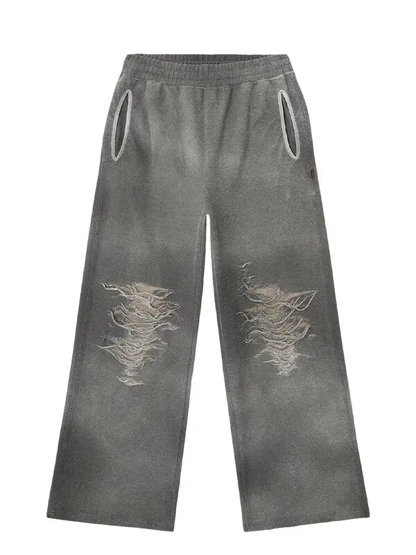 Diesel Distressed Sweatpants - Grey