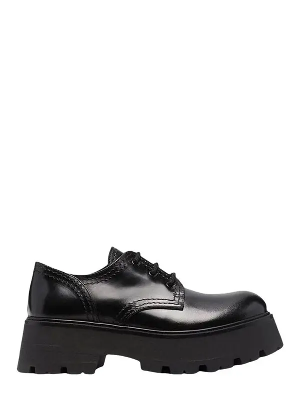 Alexander McQueen Lace-up Derby Shoes - Black