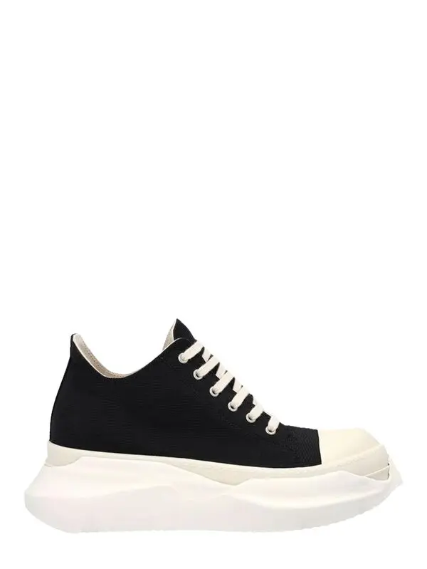 Rick Owens Gethsemane Abstract Low Sneakers - Black