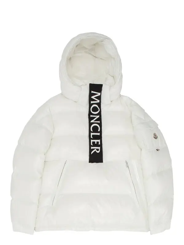 Moncler Maury Shiny Puffer Jacket - White