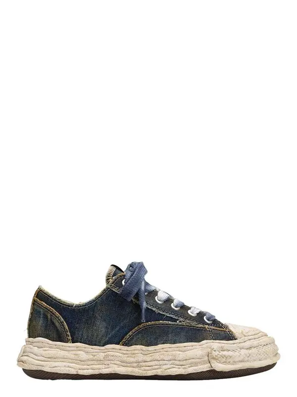 Mihara Yasuhiro Peterson 23 Og Sole Washed Denim Low - Blue