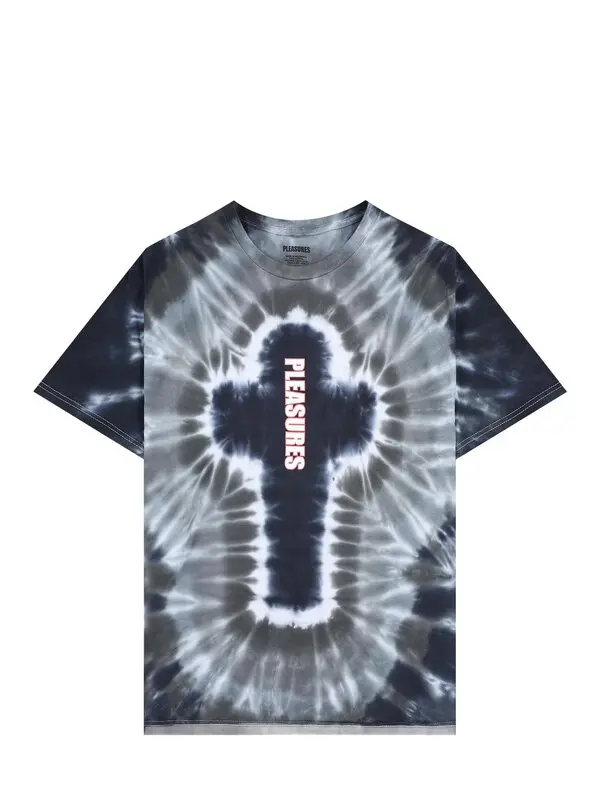 PLEASURES Dyed T-shirt - Black