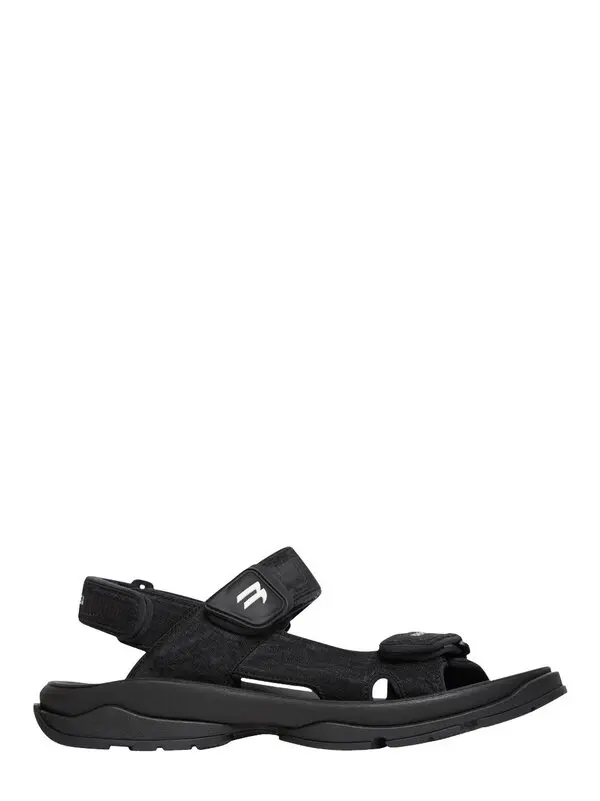 Balenciaga Tourist Sandal - Black