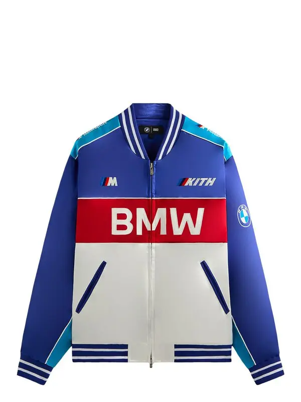 Kith X Bmw Souvenir Moto Jacket - Blue