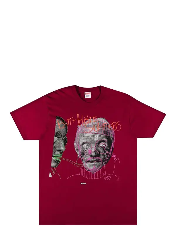 Supreme X Butthole Surfers Psychic Tee - Red