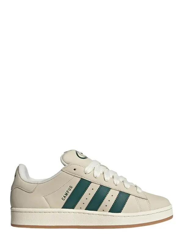 Adidas Campus 00s Collegiate Green Sneakers - Cream