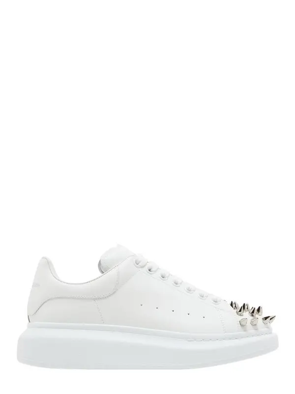 Alexander McQueen Oversized Studded Sneakers - White
