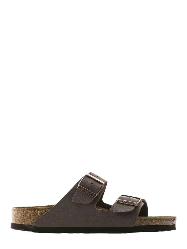 BIRKENSTOCK Arizona Birkibuc Narrow Sandals - Brown