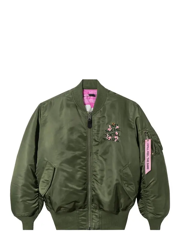 ANTI SOCIAL SOCIAL CLUB X Alpha Industries Ma-1 Jacket - Green