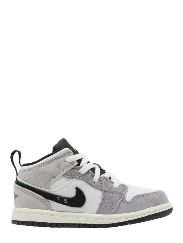 JORDAN 1 Mid Se Craft Td Sneakers - Grey