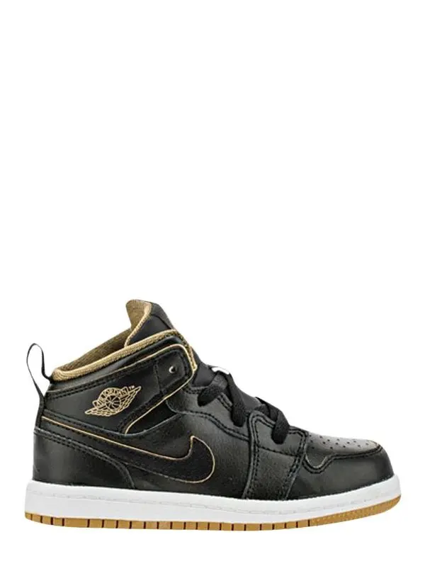 JORDAN 1 Mid Td Sneakers - Black