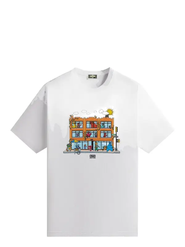 Kith X Sesame Street Store Tee - White