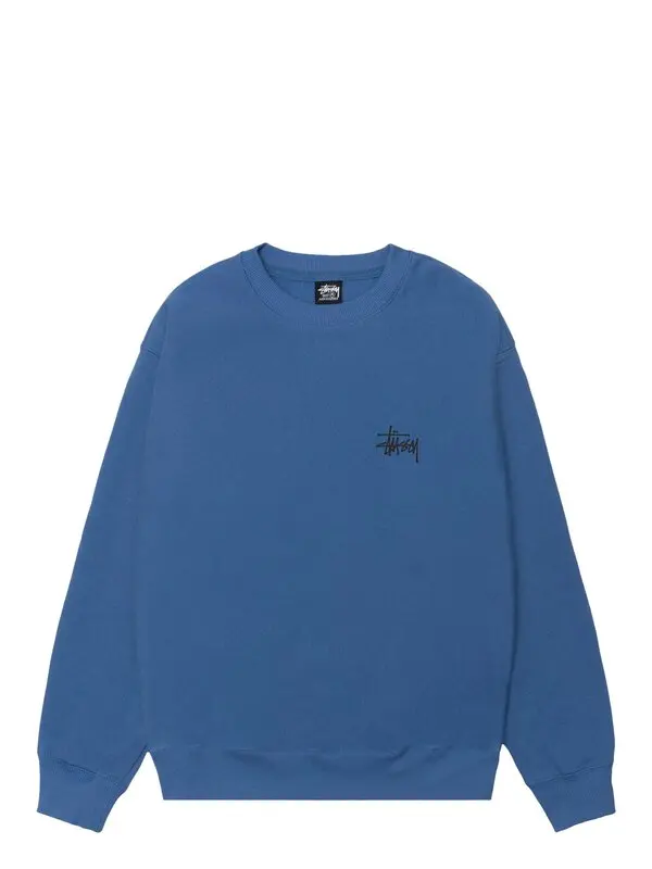 StÜssy Basic Crew - Blue