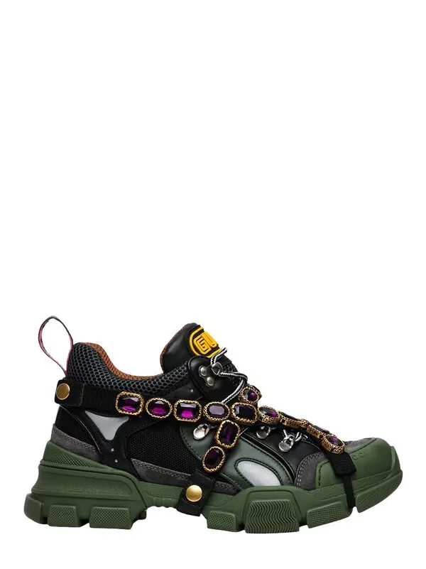Gucci Flashtrek Crystals - Green