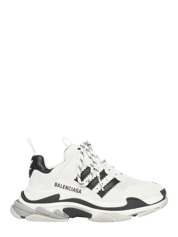 Balenciaga Adidas X Triple S Sneaker - White