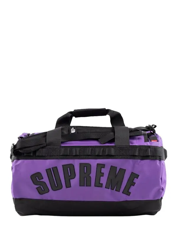 Supreme X The North Face Arc Logo Base Camp Duffle Bag - Purple