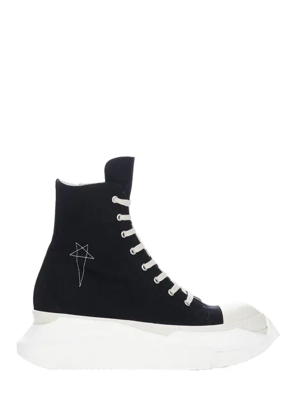 Rick Owens Luxor Abstract High-top Sneakers - Black