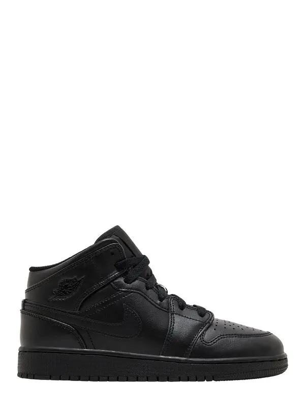JORDAN 1 Mid Gs Sneakers - Black
