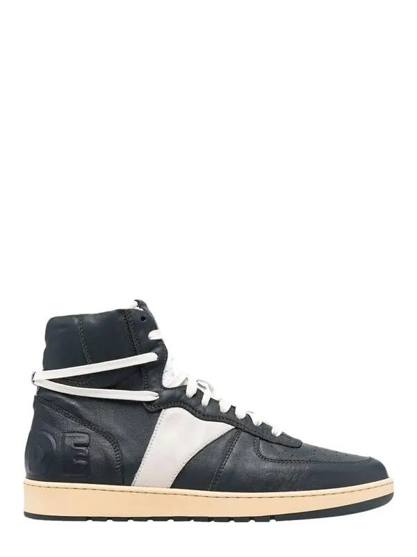 Rhude Rhecess High Sneakers - Green