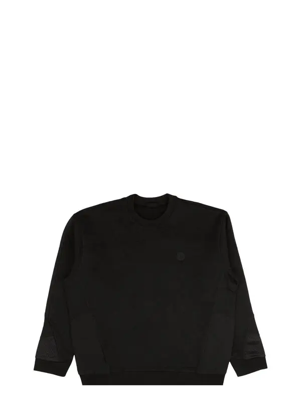 Moncler Cotton Pullover Crewneck Sweatshirt - Black