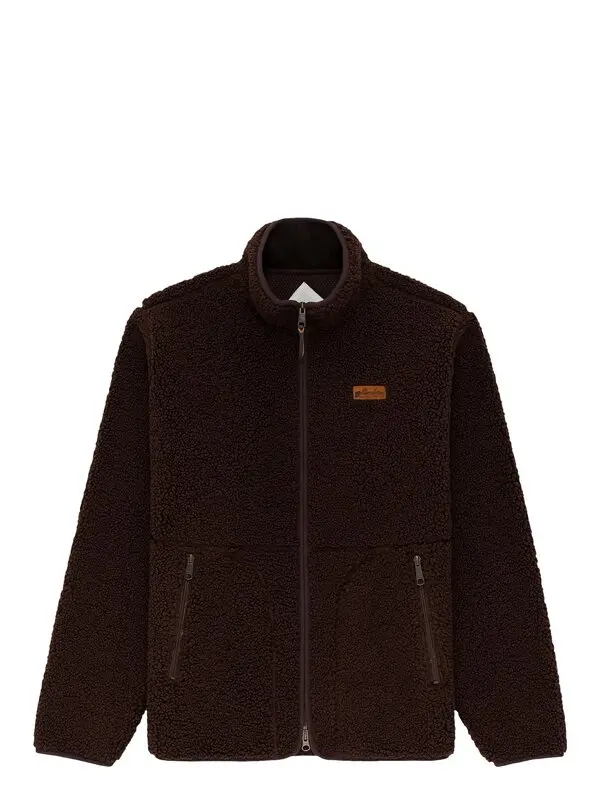 Aimé Leon Dore Full-zip Fleece Jacket - Brown