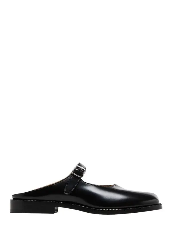 MAISON MARGIELA Tabi City Buckled Loafer Mule - Black