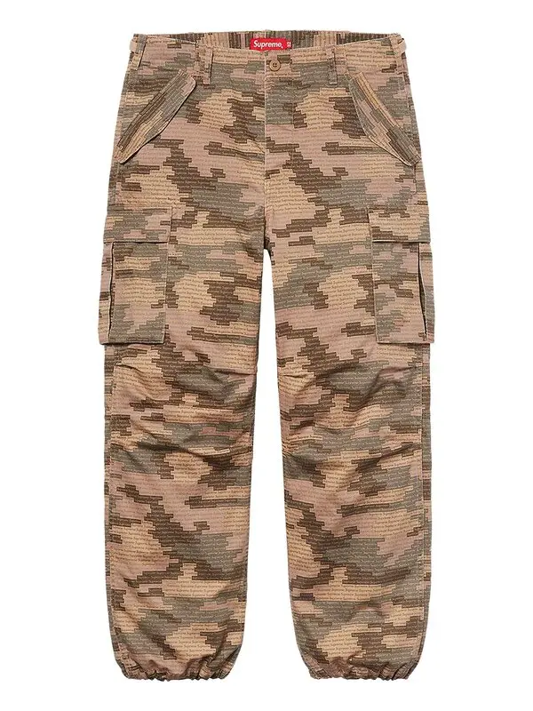 Supreme Camo Cargo Pant - Tan