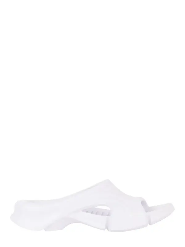 Balenciaga Mold Slide Sandal - White