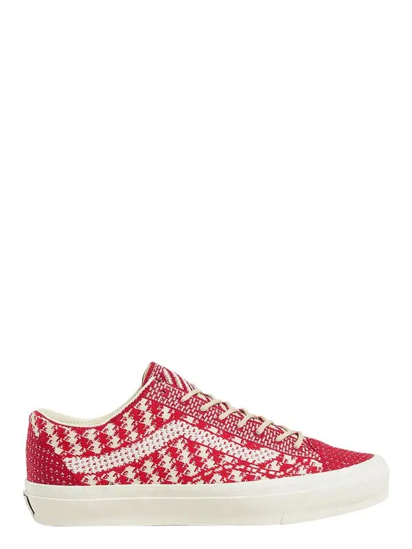 VANS Old Skool 36 Engineered Knit Sneakers - Red