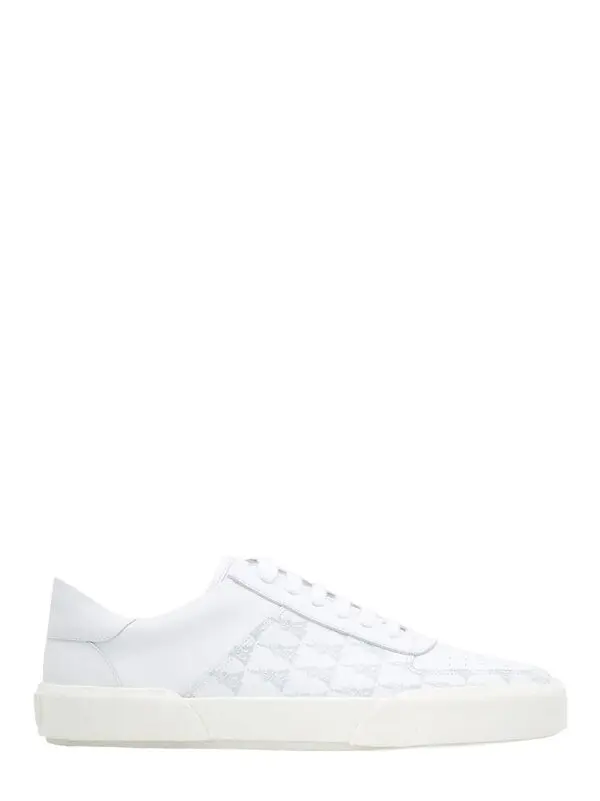 Amiri Dagger Monogram Low Top Sneakers - White