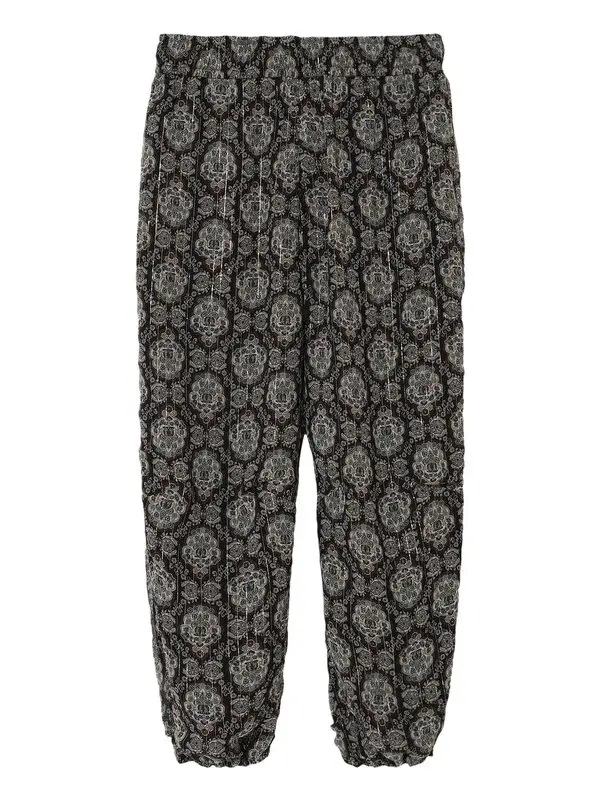UNDERCOVERISM Silk Jogger Pant - Black
