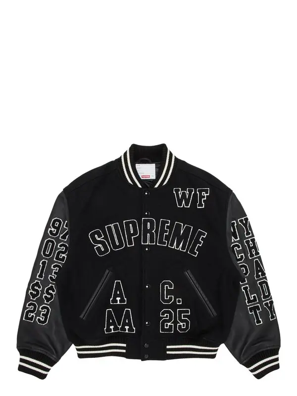 Supreme Varsity Jacket - Black