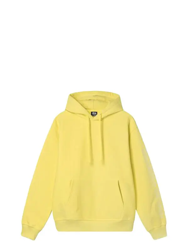 StÜssy Sport Appliqué Hood - Yellow