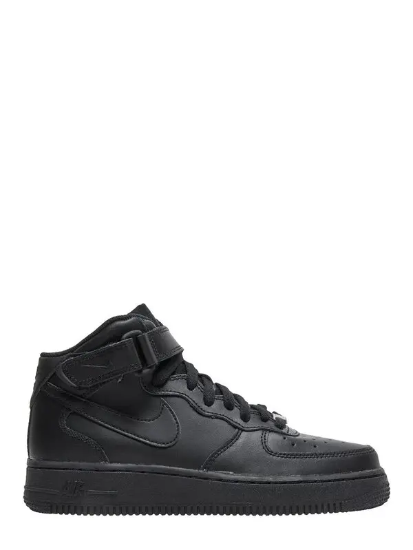 Nike Air Force 1 Mid Le Gs Sneakers - Black