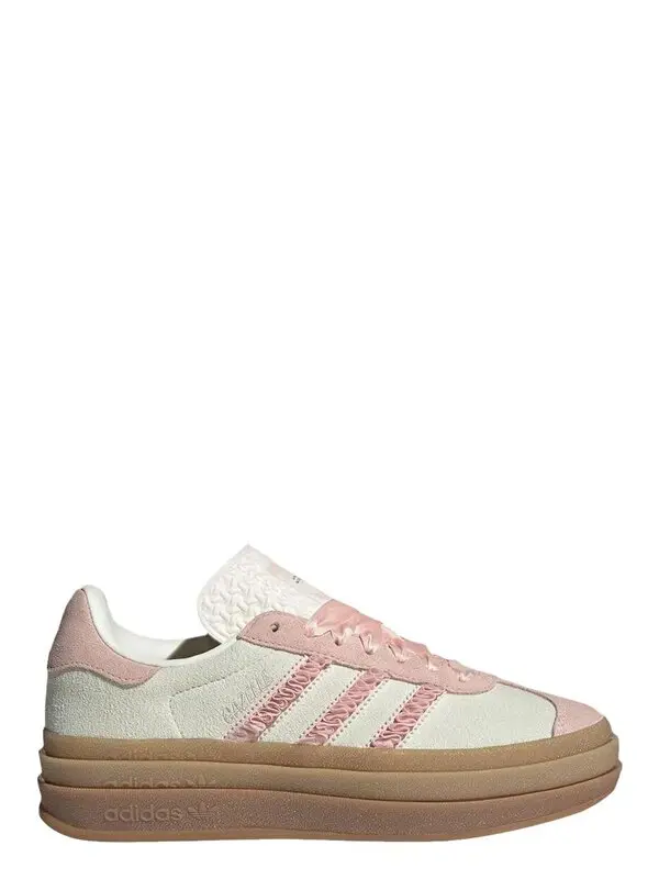 Adidas Gazelle Bold Ruffle Lace Sneakers - Pink
