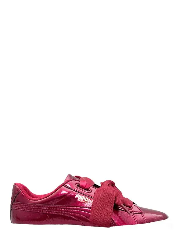 PUMA Basket Heart Glam Jr Sneakers - Red