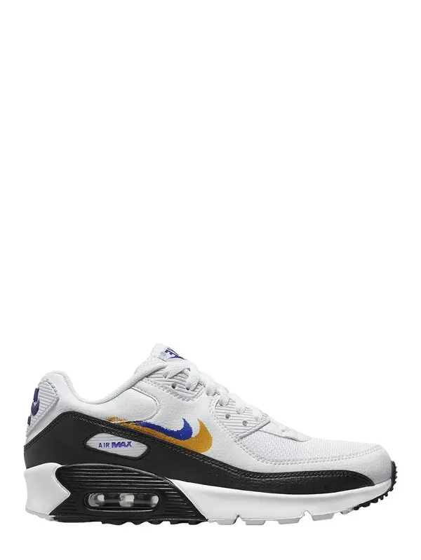 Nike Air Max 90 Gs Double Swoosh Sneakers - White
