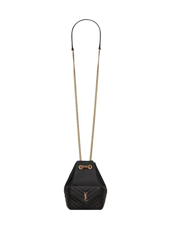 Saint Laurent Nano Bucket Bag - Black