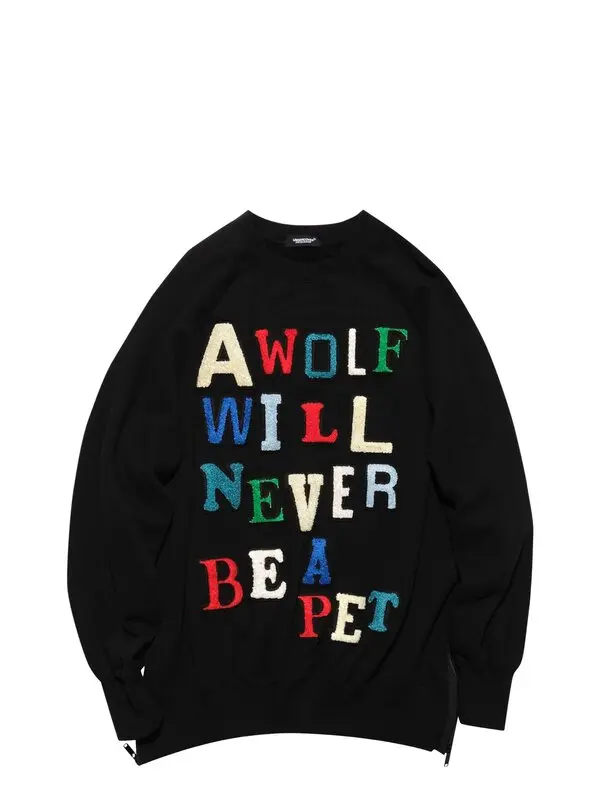 UNDERCOVERISM Wolf Sweater - Black