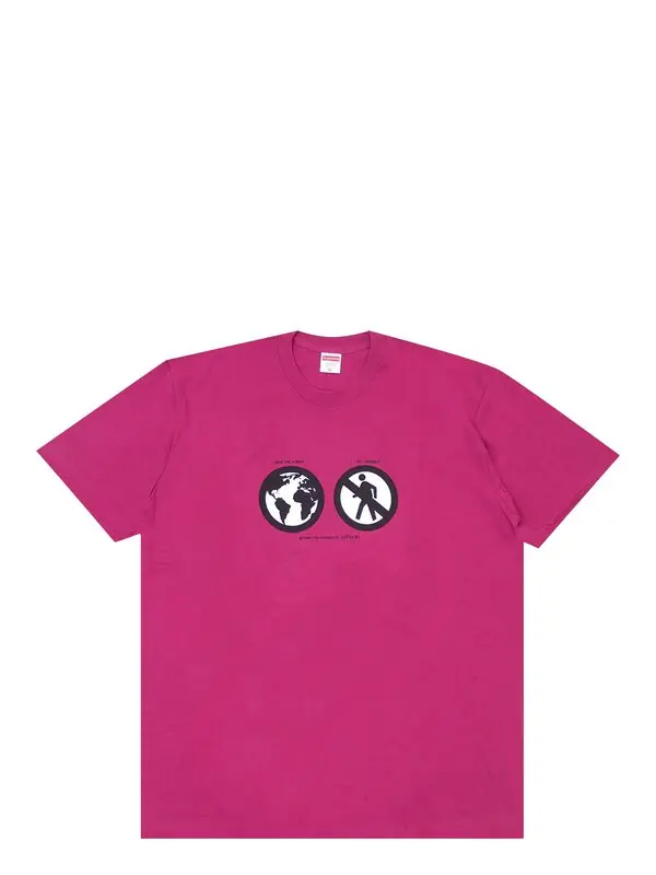 Supreme Save The Planet Tee - Pink