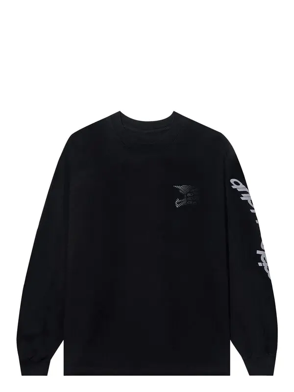 ANTI SOCIAL SOCIAL CLUB X Alpine Stars Helmet Long-sleeve Tee - Black
