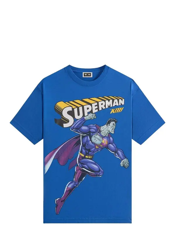 Kith X Superman Bizarro Tee - Blue