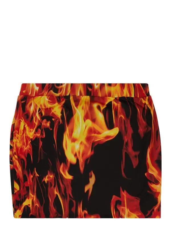 Vetements Mini Skirt - Red