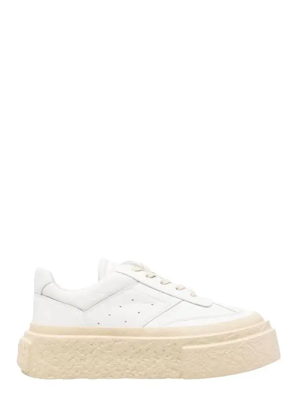 MAISON MARGIELA Gambetta Leather Sneakers - White