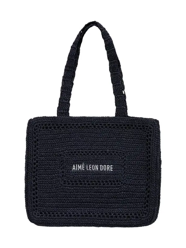 Aimé Leon Dore Crochet Tote - Blue