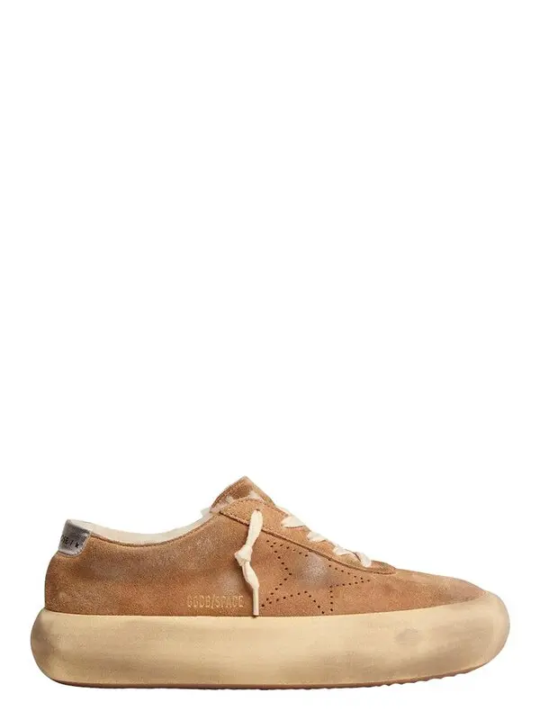 GOLDEN GOOSE Space Star Shearling - Brown