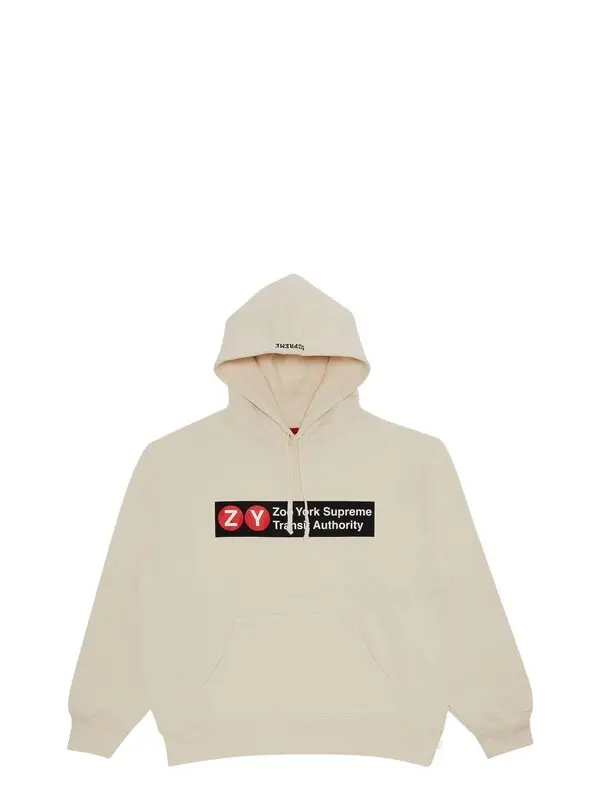 Supreme X Zoo York Hooded Sweatshirt - Cream