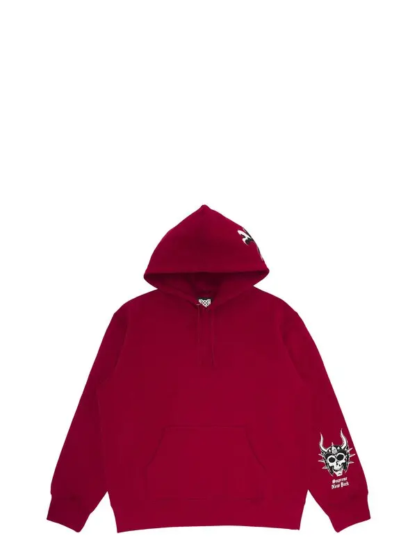 Supreme X Bounty Hunter Hooded Sweatshirt - Red