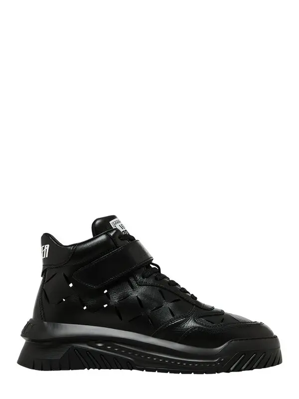 Versace Odissea Cut-out Sneakers - Black